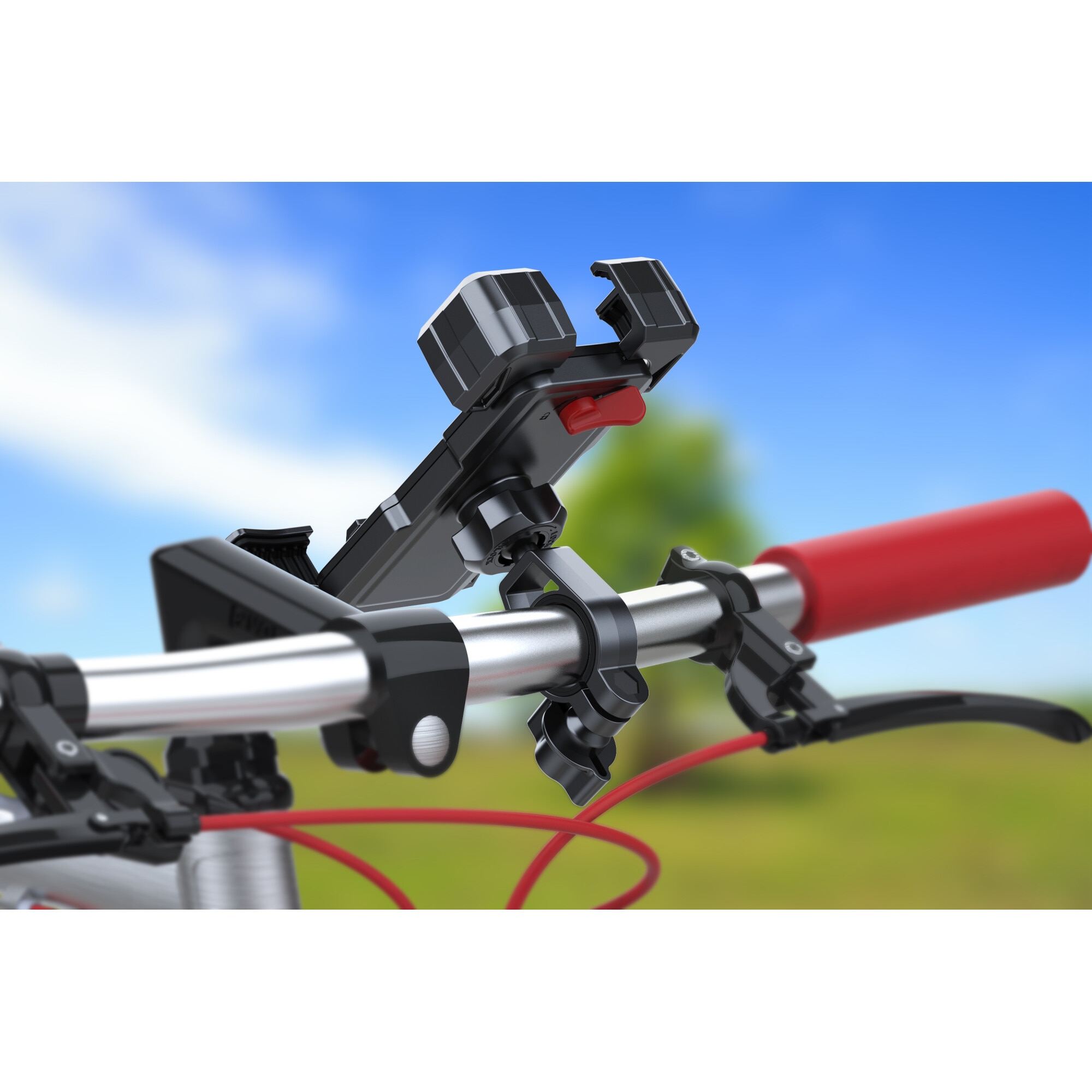 Suport Telefon Universal pentru Bicicleta cu Rotire 360°, Brate ...