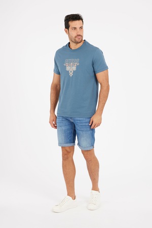 Guess, Blugi scurti de denim cu buzunare - eMAG.ro