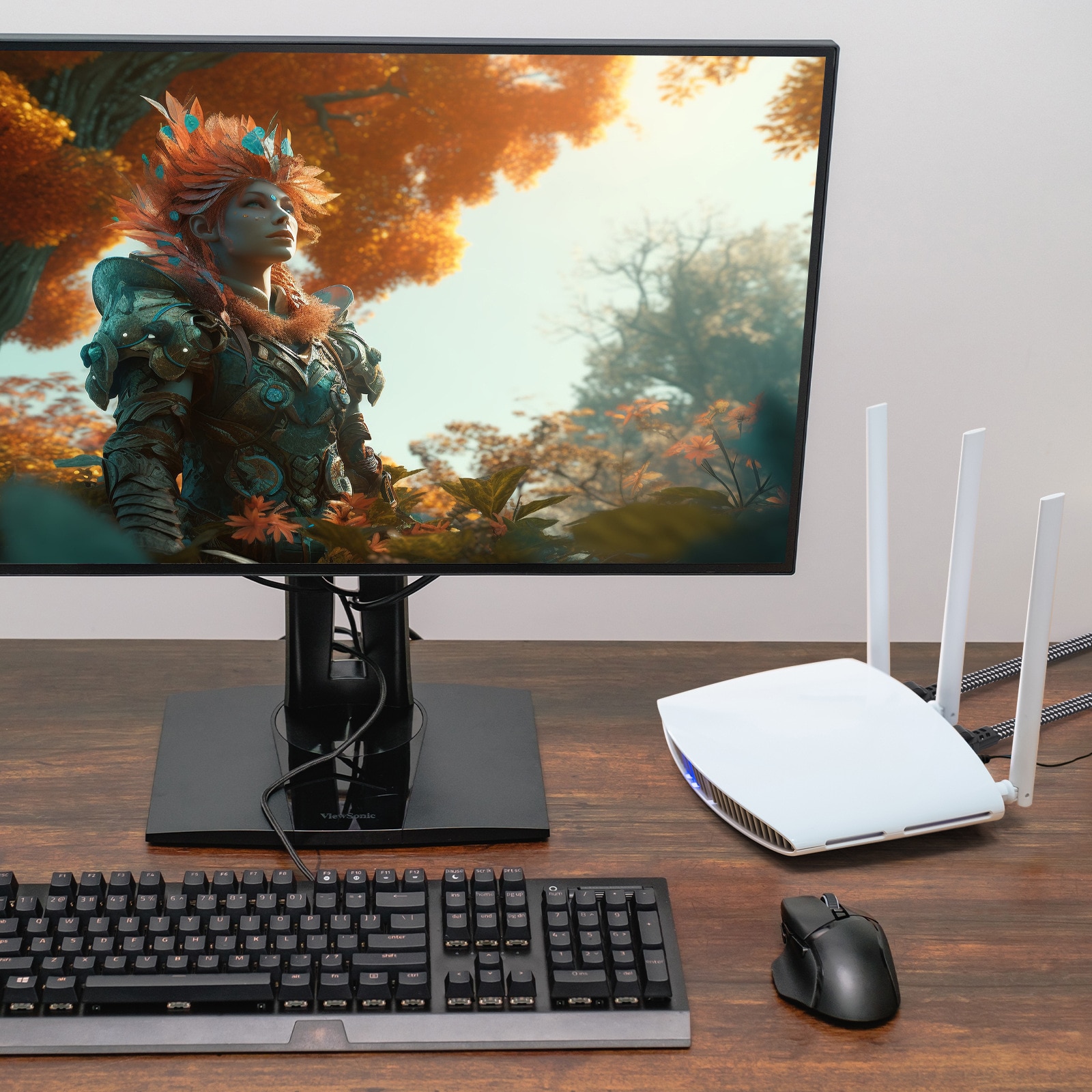 Cablu Internet LAN, Cablu de Retea Ethernet Cat 8, Conector RJ45, 40 ...