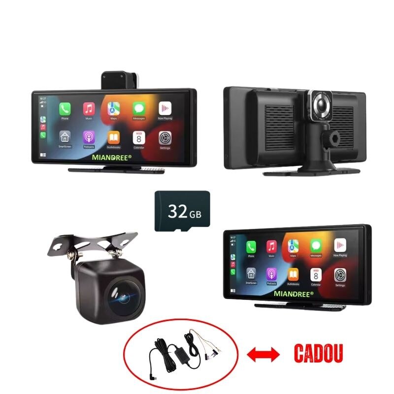 Navigatie Auto Universala 10.26" Full-Touch IPS HD, MIANDREE®, CarPlay ...