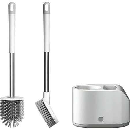 Set 2 Perie WC pentru toaleta, Perii pentru Toaleta din Silicon 360 ...
