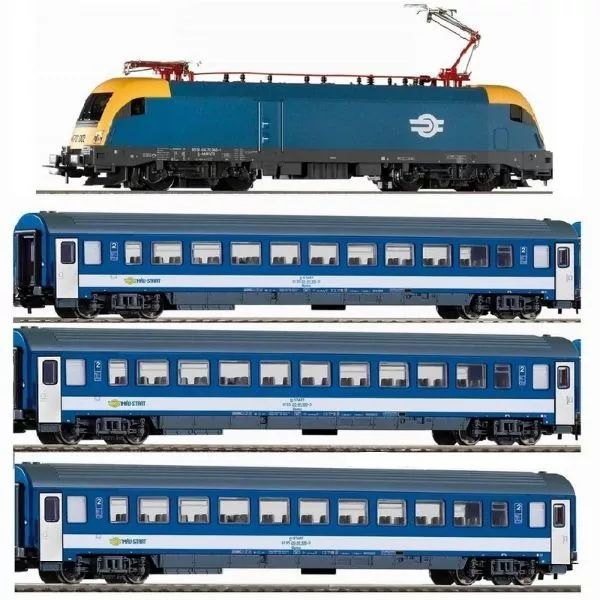 Trenulet de jucarie, Piko, Albastru - eMAG.ro