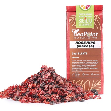 Ceai fructe Macese, Rose Hips, 100g, Tea Point - eMAG.ro