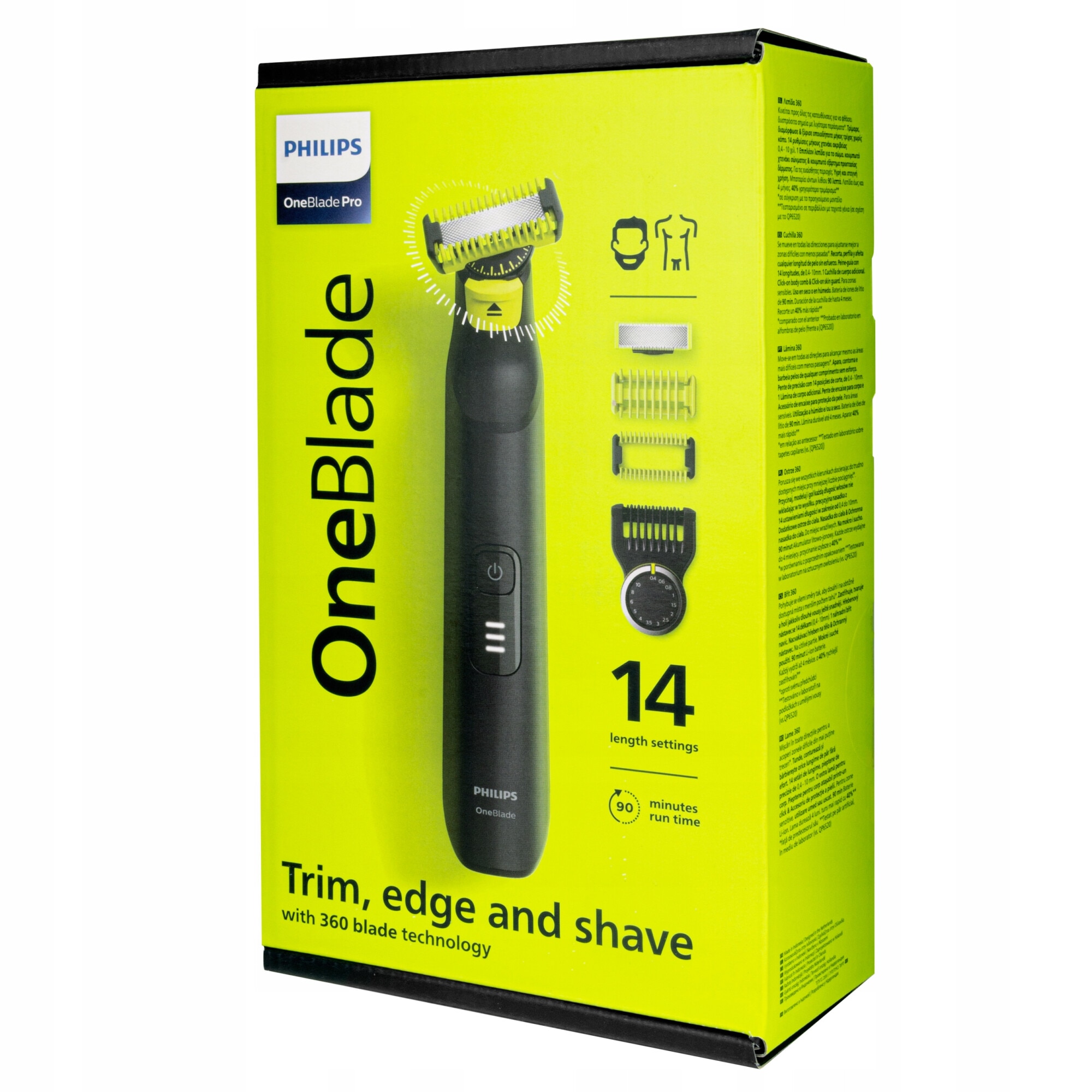Philips OneBlade Pro360 QP6541/15 Borotva + Oneblade PRO borotvaállvány ...