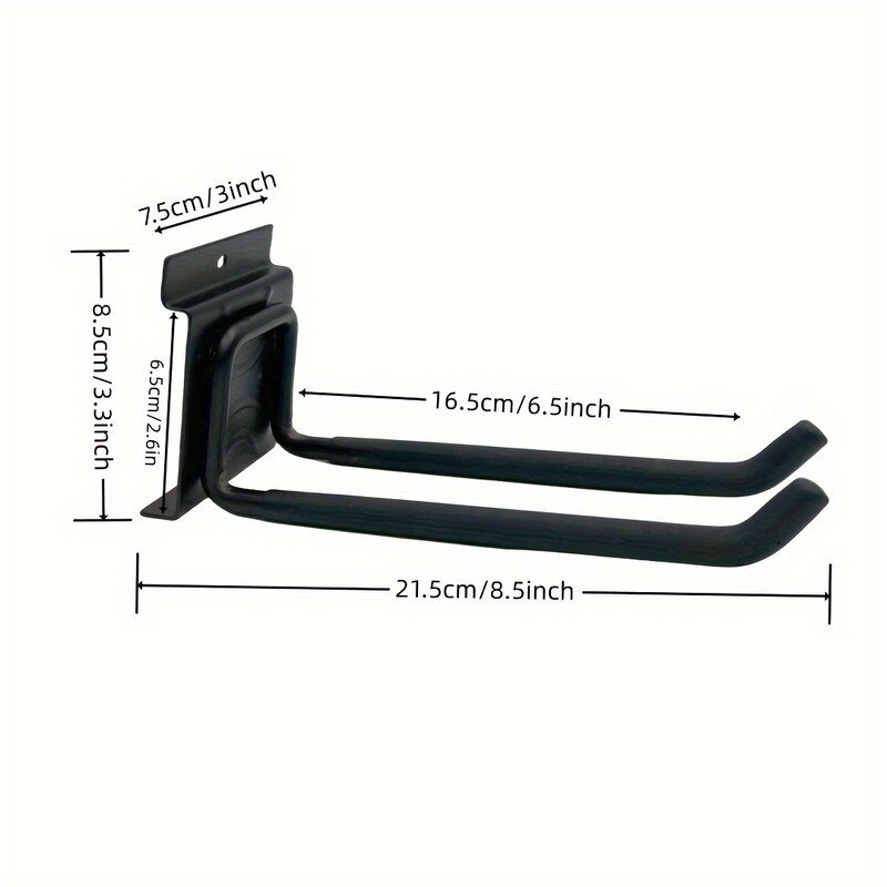 Set 4 carlige metalice pentru organizare garaj, Niks, pentru biciclete ...
