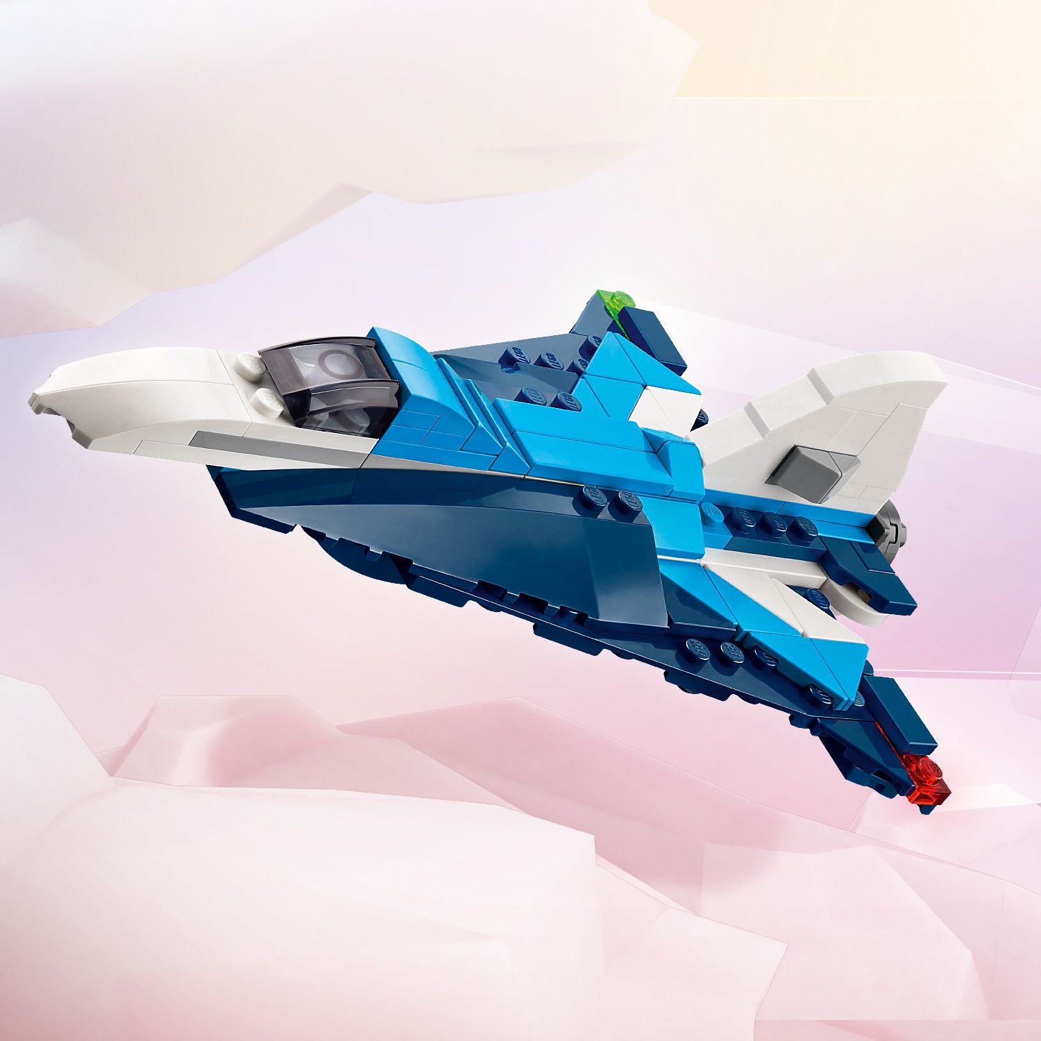 LEGO® Creator 3 in 1 - Aparat de zbor: Avion de curse 31160, 178 piese ...