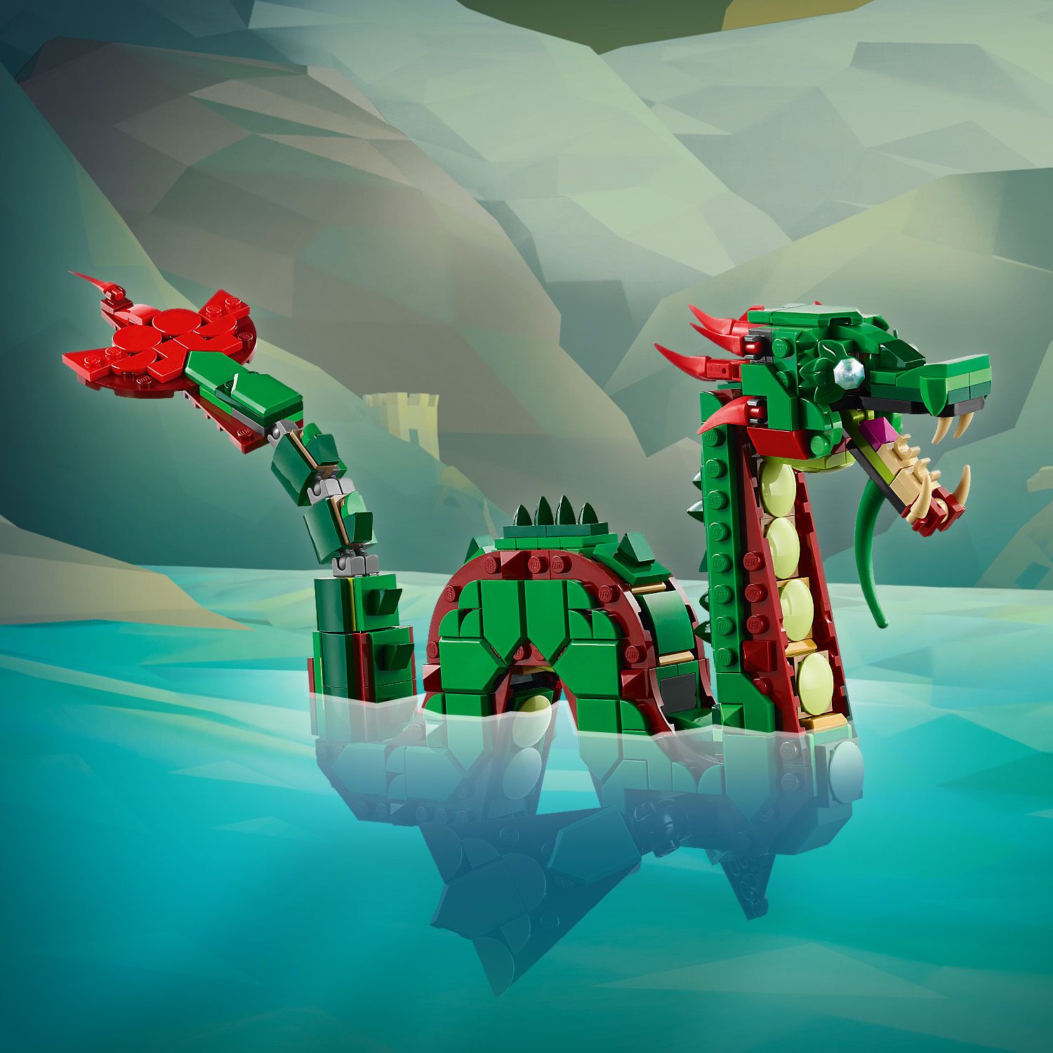 LEGO® Creator 3 в 1 - Medieval Dragon 31161, 715 части - eMAG.bg