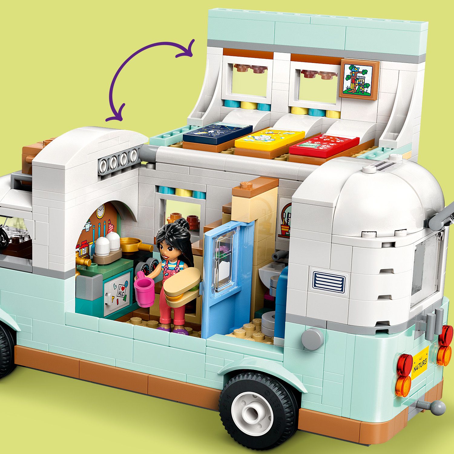 LEGO® Friends - Aventura in rulota cu prietenii 42663, 778 piese - eMAG.ro