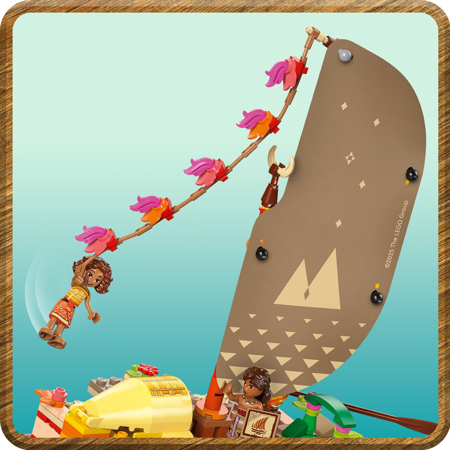 LEGO® Disney Princess™ - Canoea de aventura a Moanei 43270, 529 piese ...