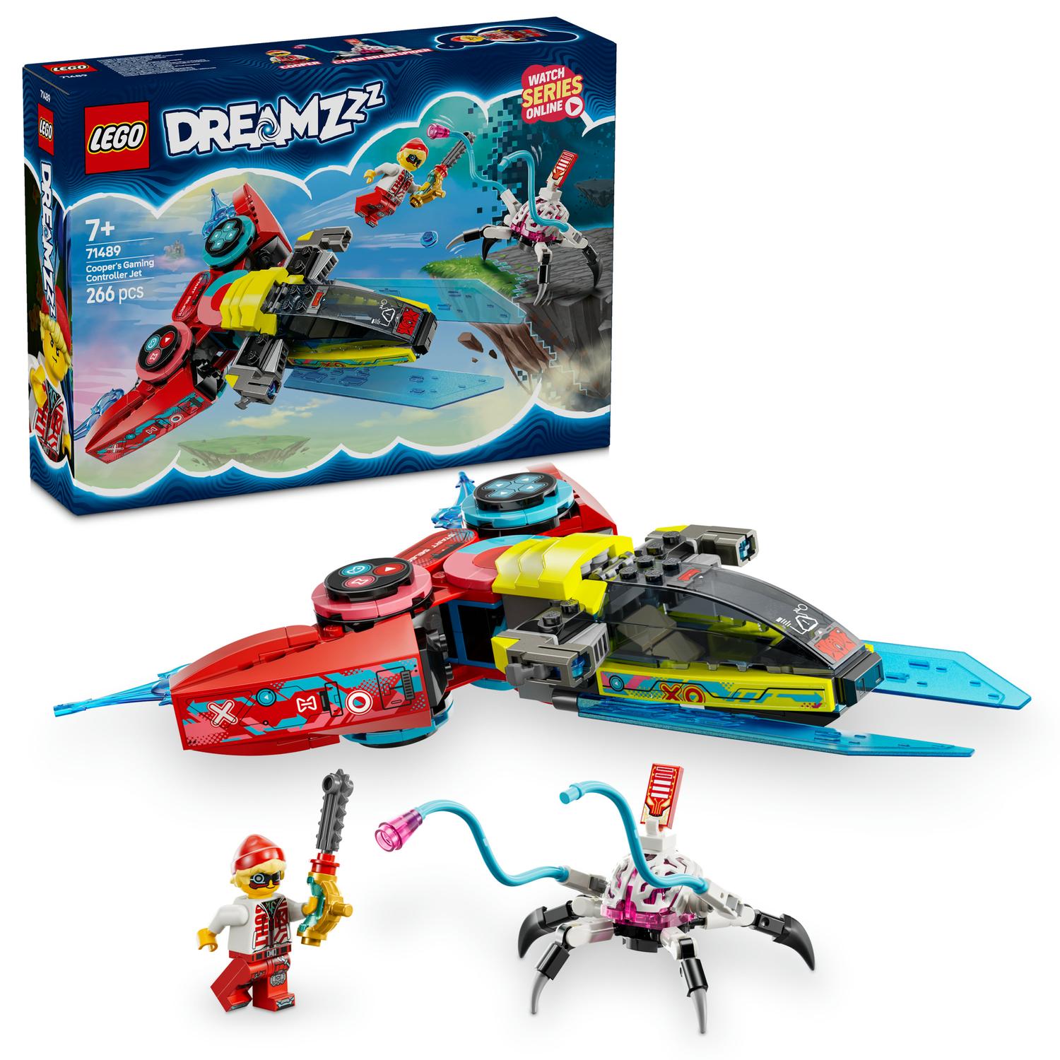 LEGO® DREAMZzz - Controlerul-avion cu reactie al lui Cooper 71489, 266 ...