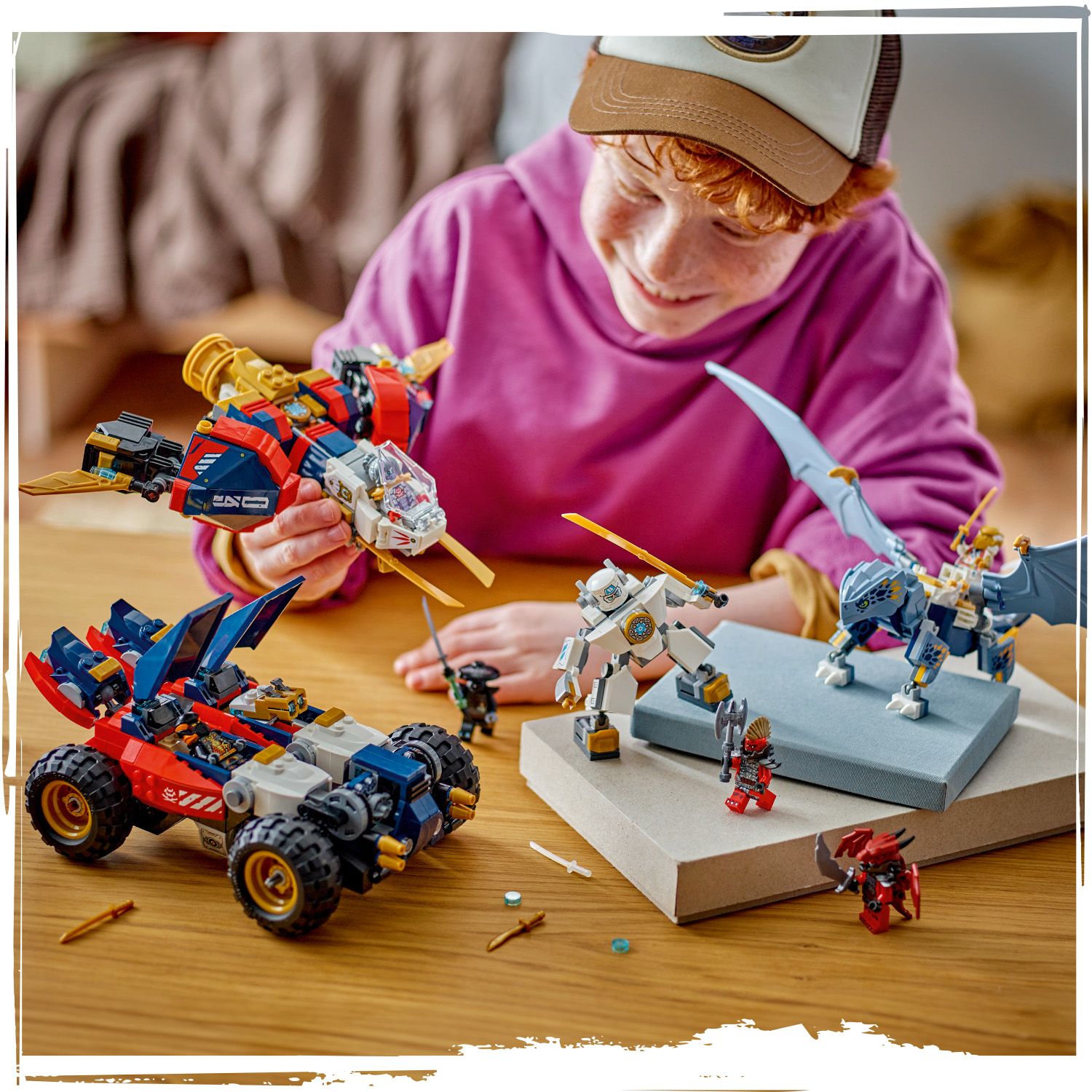 LEGO® Ninjago - Zane's Ultra Mech Combo 71834, 1187 части - eMAG.bg