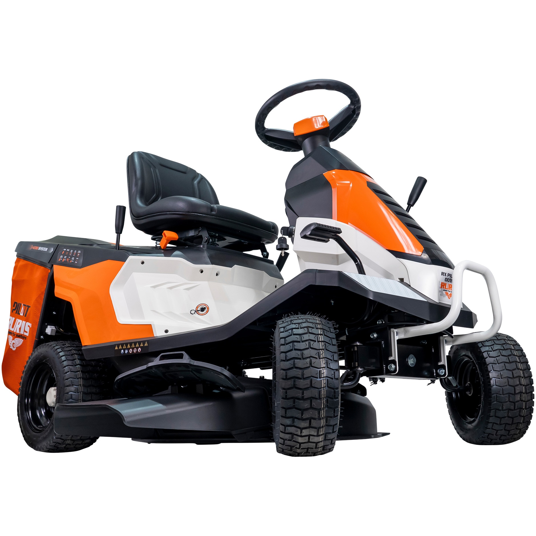 Tractoras de tuns gazon/iarba pe benzina Ruris RX PILOT 001M, putere 9. ...