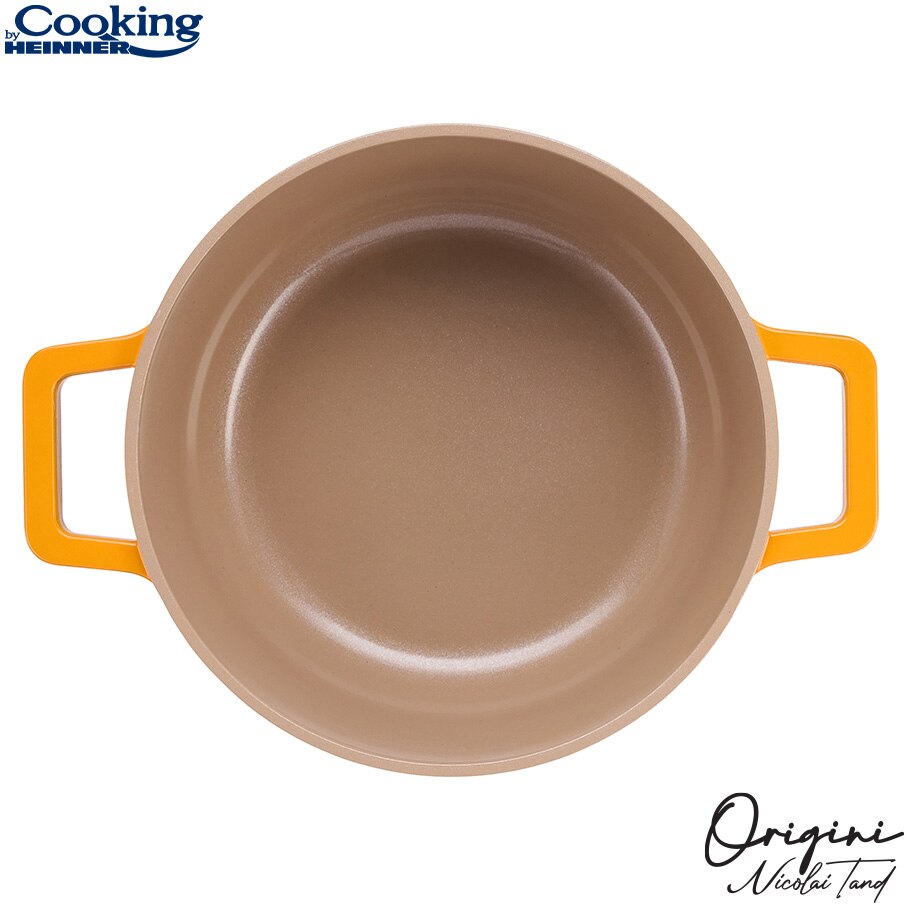 Oala cu capac Cooking by Heinner - Origini Chef Nicolai Tand, aluminiu ...