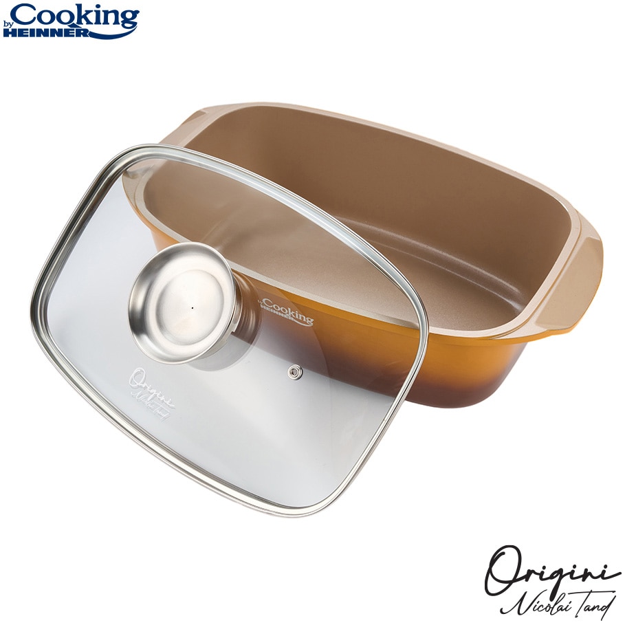 Tava cuptor Cooking by Heinner - Origini Chef Nicolai Tand, aluminiu ...