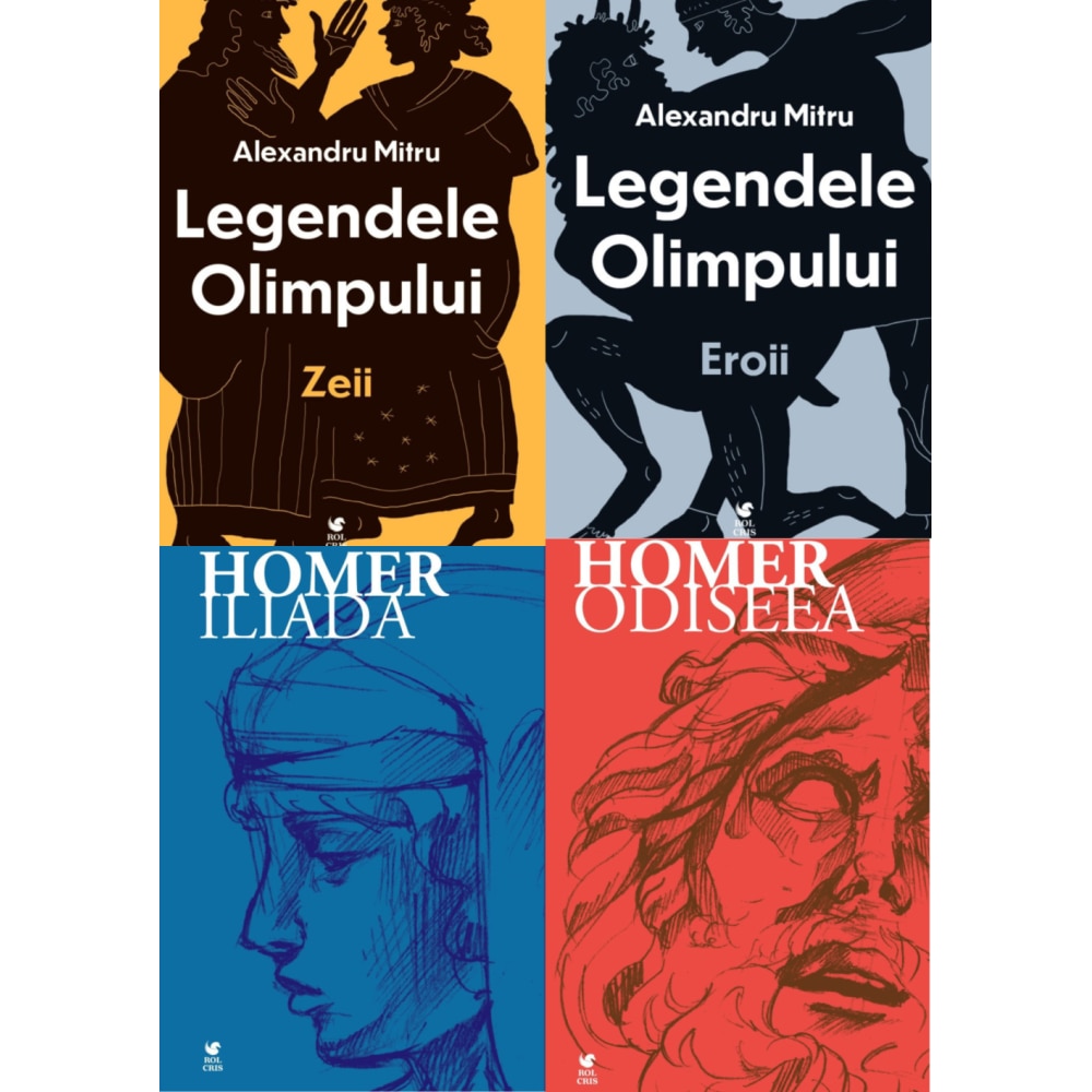 Pachet Legendele olimpului Zeii si Eroii. Iliada. Odiseea - eMAG.ro