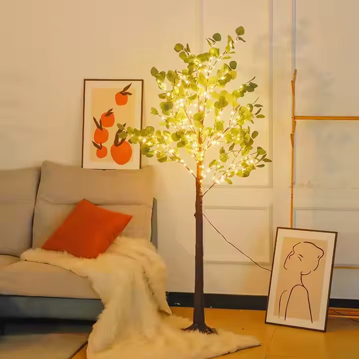 Pom decorativ luminat pentru Craciun, pentru interior/exterior ...