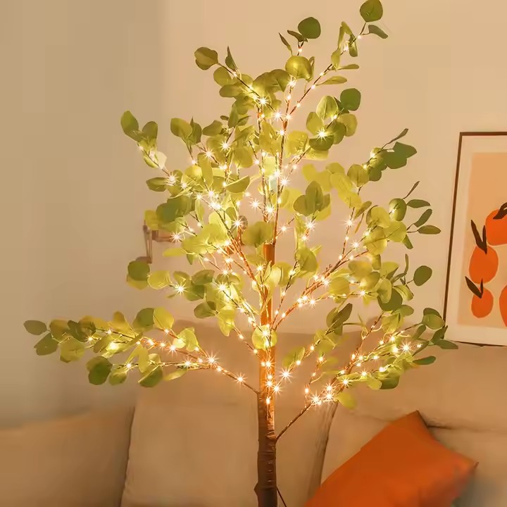 Pom decorativ luminat pentru Craciun, pentru interior/exterior ...