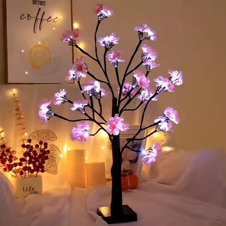 Pom decorativ luminat pentru craciun AT PERFORMANCE®, inaltime 55cm ...