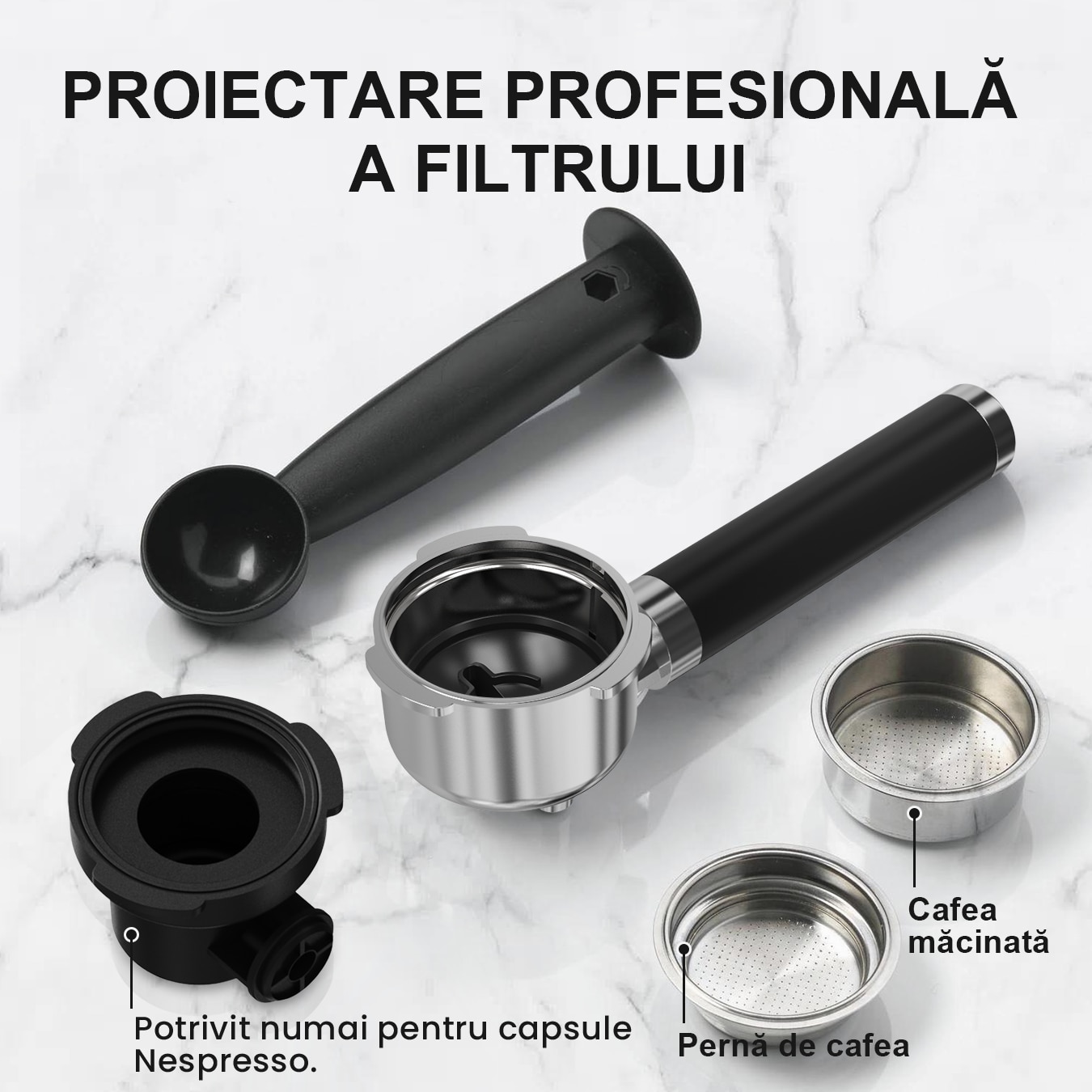 3-in-1 Espresso Manual, Exploara Series TC58+, Un clik Latte ...