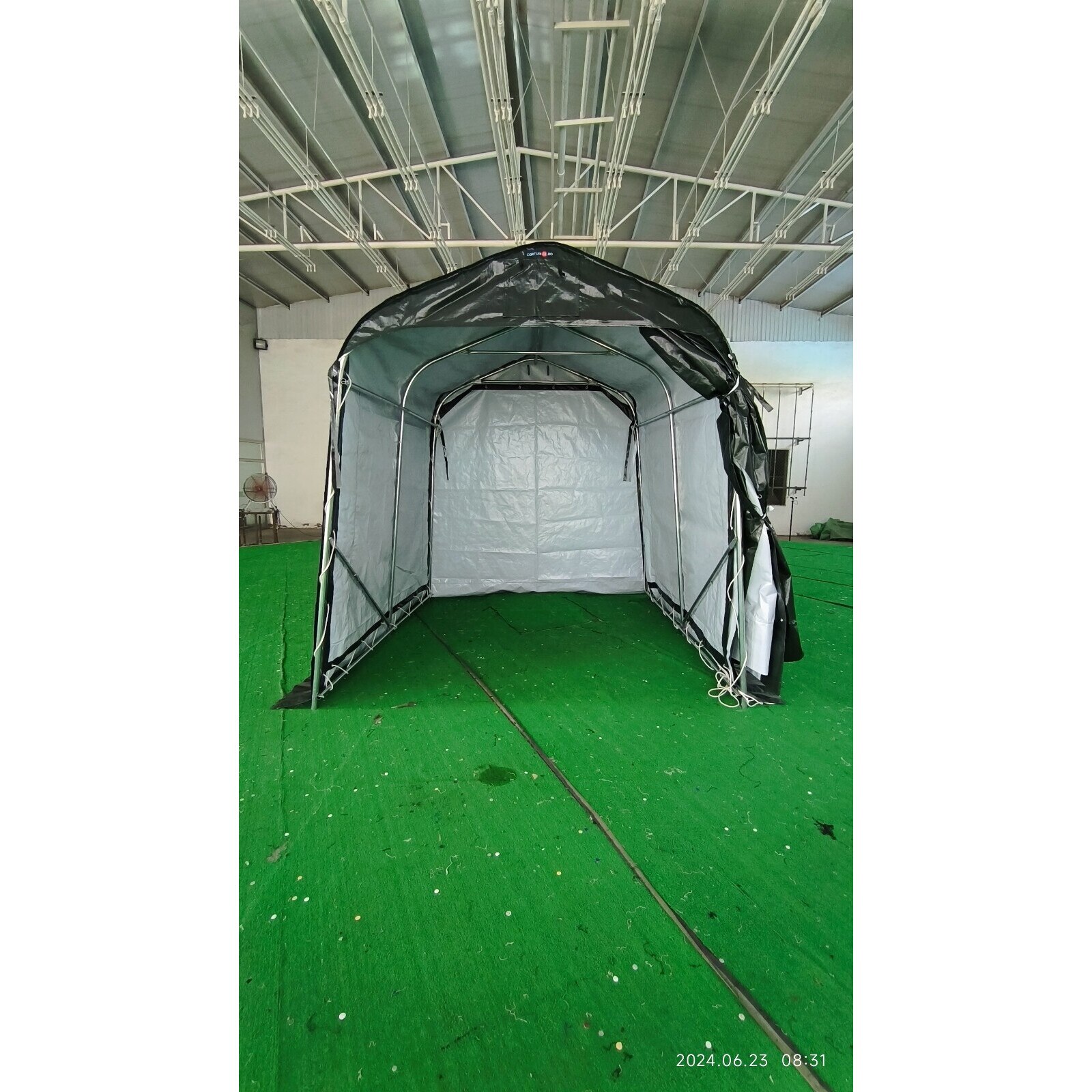 Garaj / Carport tip Cort pentru Masini, Motociclete si Biciclete 3, 4x6 ...