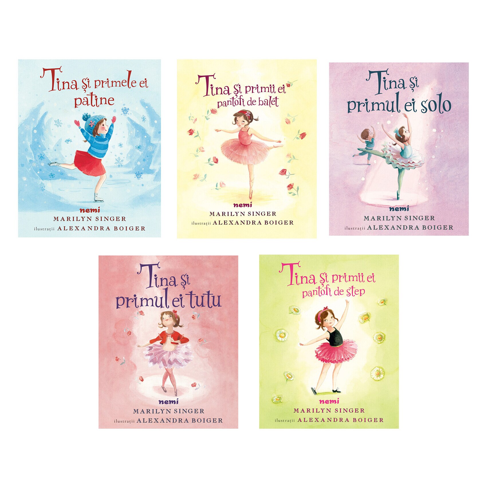 Pachet Aventurile Tinei 5 volume - Marilyn Singer, Alexandra Boiger ...