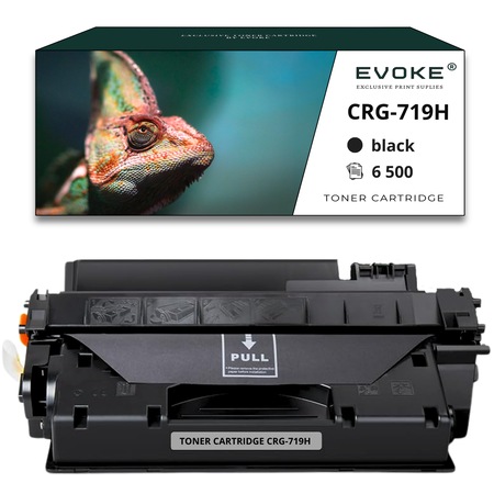 Toner cartus imprimanta Canon CRG719H negru, 6500 pagini, CRG-719H, compatibil cu LBP251dw ...