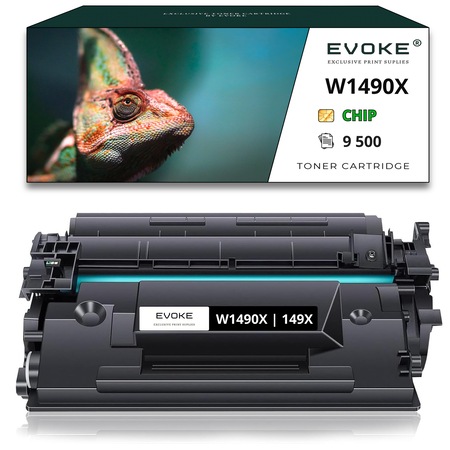 Toner cartus imprimanta HP W1490X + CHIP negru, 9500 pagini, W1490A 149 ...