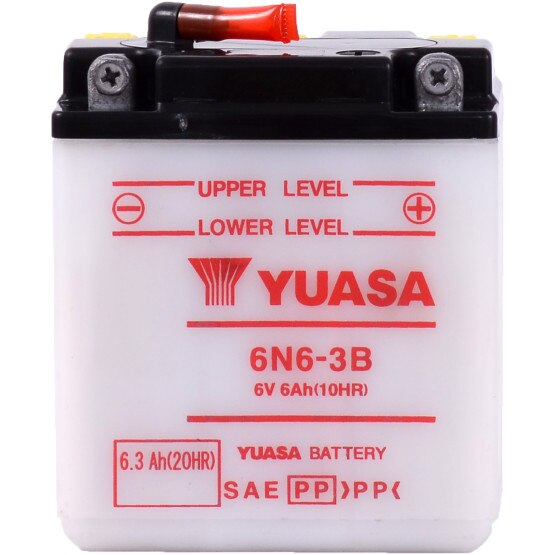 Baterie moto Yuasa 6V 6.3Ah (6N6-3B) - eMAG.ro