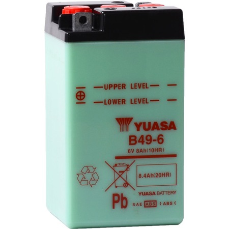 Baterie moto Yuasa 6V 8.4Ah (B49-6) - eMAG.ro