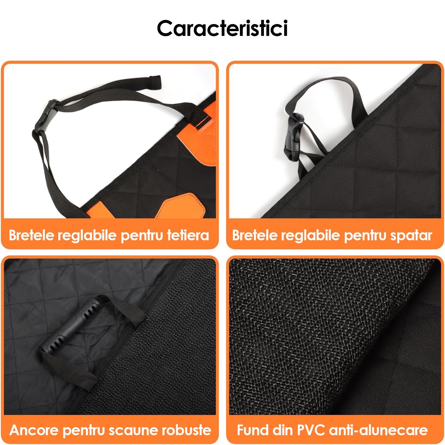 Husa Auto Protectie pentru Transport Animale, BYONDSELF®, Impermeabila ...