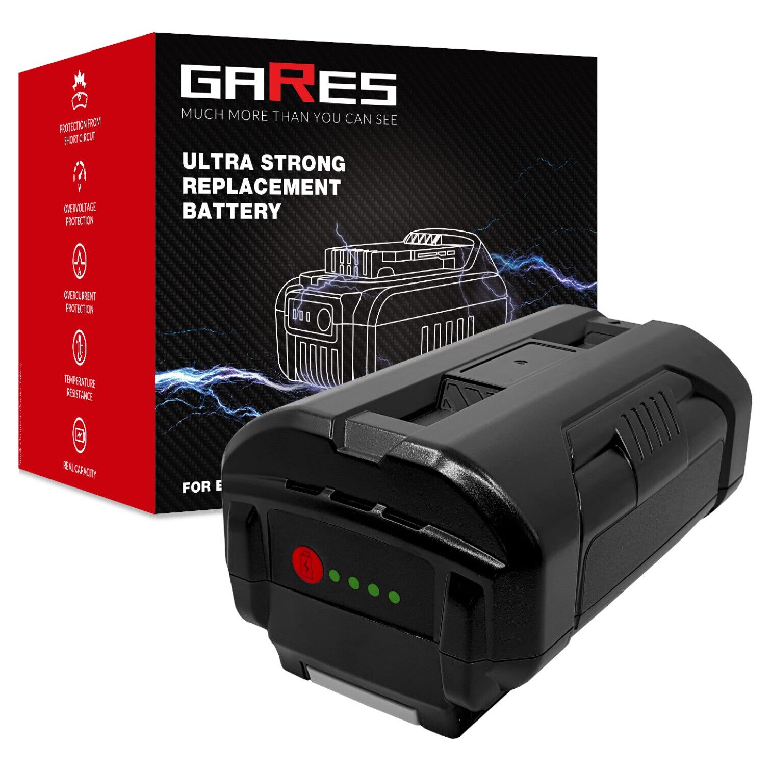 Baterii Gares 36V 40V 4Ah pentru cositoare Ryobi RY40202 RY40403 RY40601 OP4030 eMAG.ro