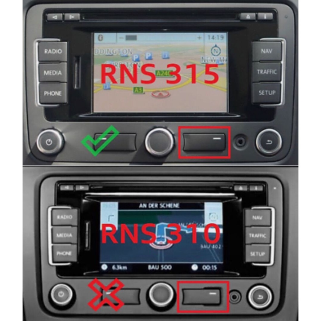 Card SD Harti Navigatie GPS Volkswagen compatibil RNS 315 Europa ...