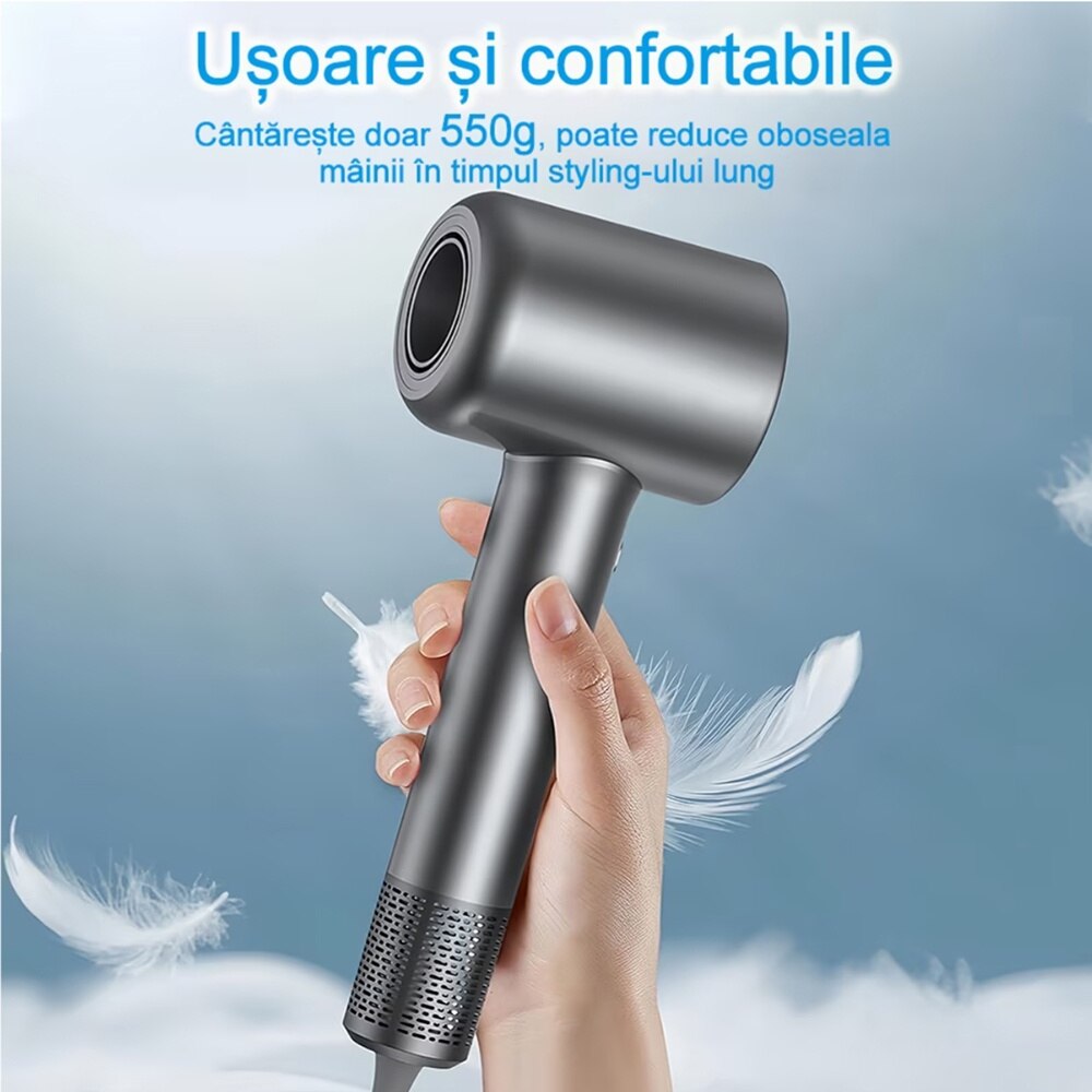 Uscator de par profesional, salon de par, uscare rapida 1600 wati ...