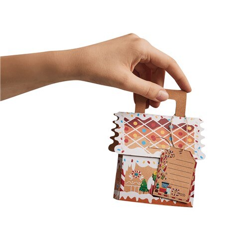 Cutie cadou Craciun Weser Small Present, cutie pliabila cu autoformare ...