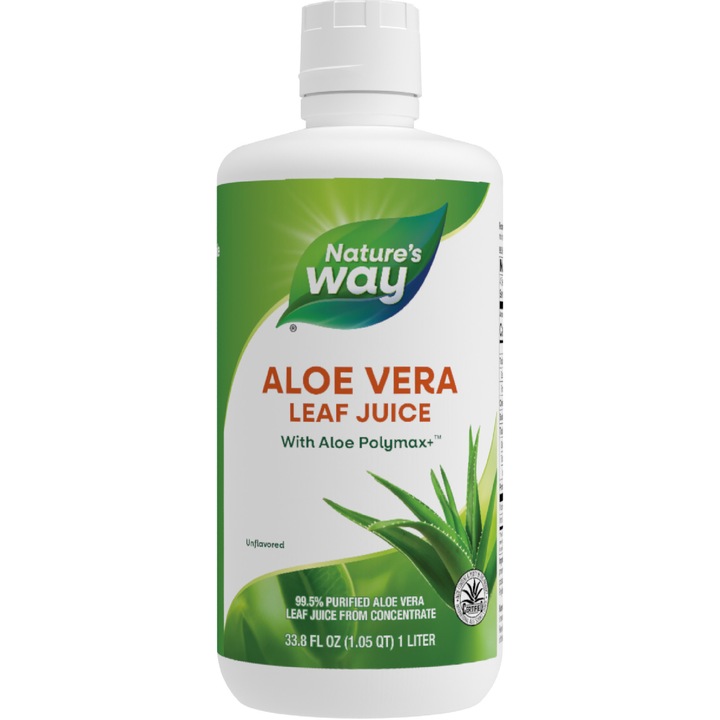 Витамини Aloe Vera Gel Juice с Aloe Polymax, Nature's Way, 1000 мл ...
