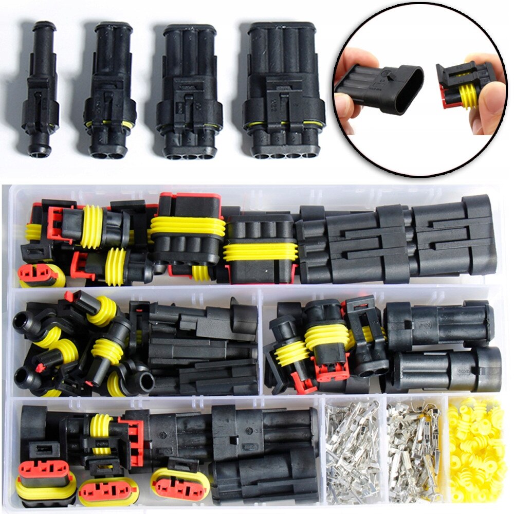 Set conectori electrici ermetici, Set 352 piese terminale, ZREE ...