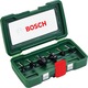 Set de 6 freze Bosch, cu carburi metalice (Ø tija 6 mm) - eMAG.ro