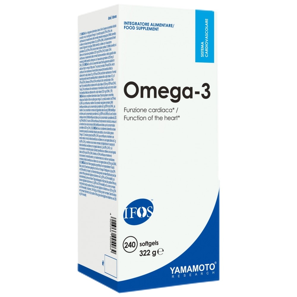 Supliment alimentar Yamamoto Nutrition Omega - 3 IFOS, 240 capsule de ...