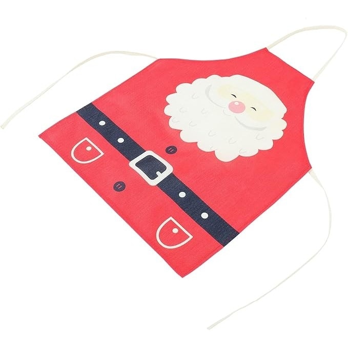 Sort Craciun, Model 1, Material Textil, dimensiuni 72x52cm, Rosu/Negru ...