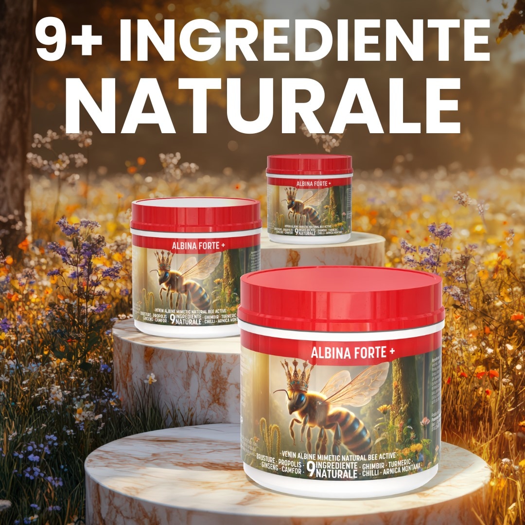 Albina Forte+, Gel 215ml – Pentru Dureri Musculare, Articulare, Rigiditate si Picioare Grele ...