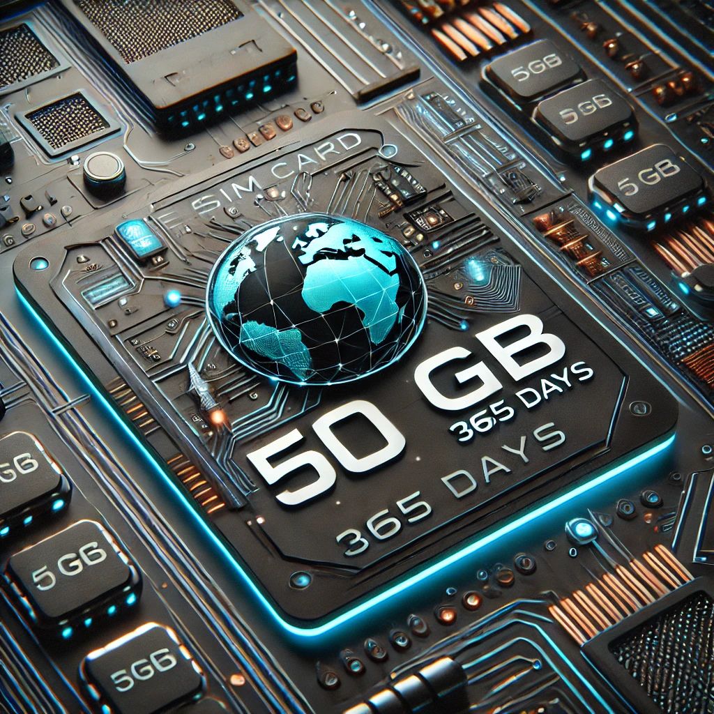 Roaming eSIM 50GB date, eSIM de Mare Viteza pana la 5G, valabil 365 ...