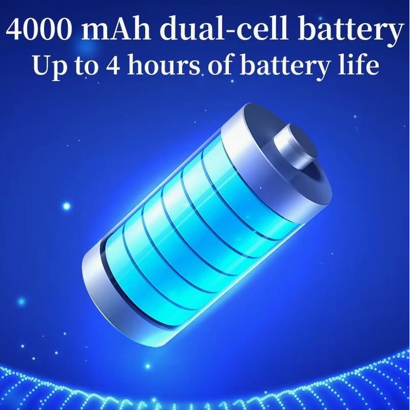 Ventilator portabil, Violent, S7, display LED, turbo fan, 130000 RPM, 4 trepte de putere ...