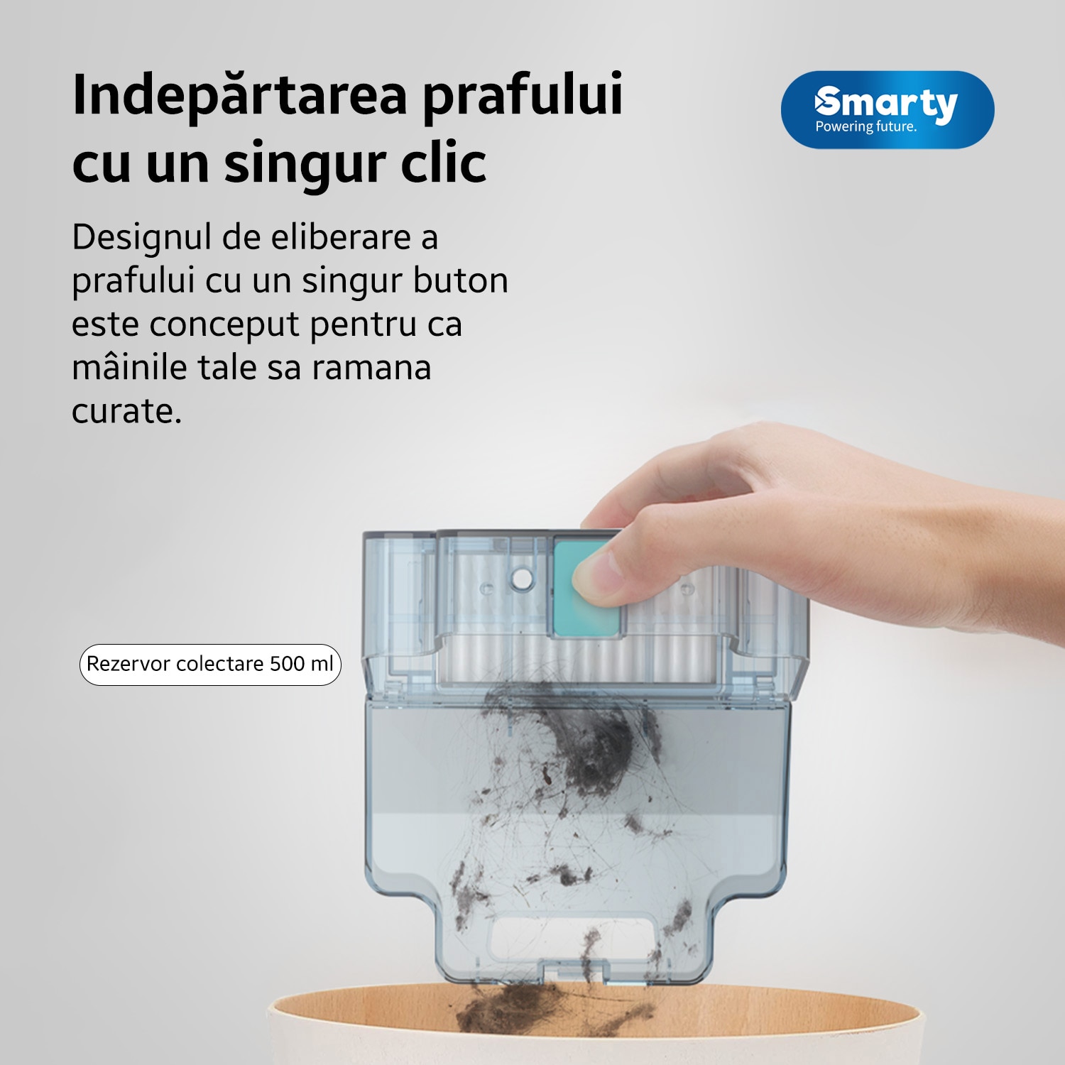 Robot de aspirare Smarty® Lefant M2 Ultra, Controlabil prin aplicatie ...