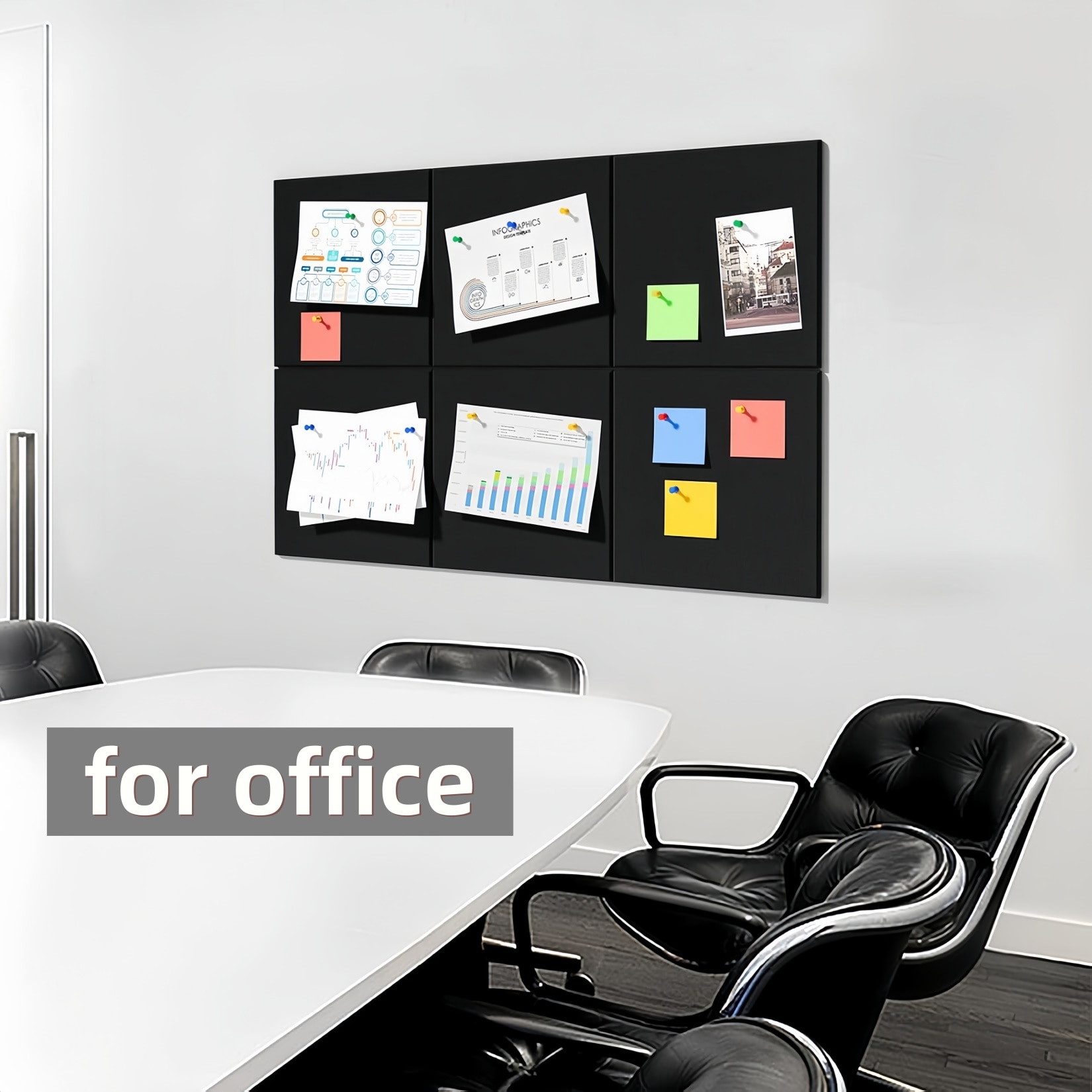 Комплект от 12 тапицирани панели за 3D декорация на стени, Wacorresi ...