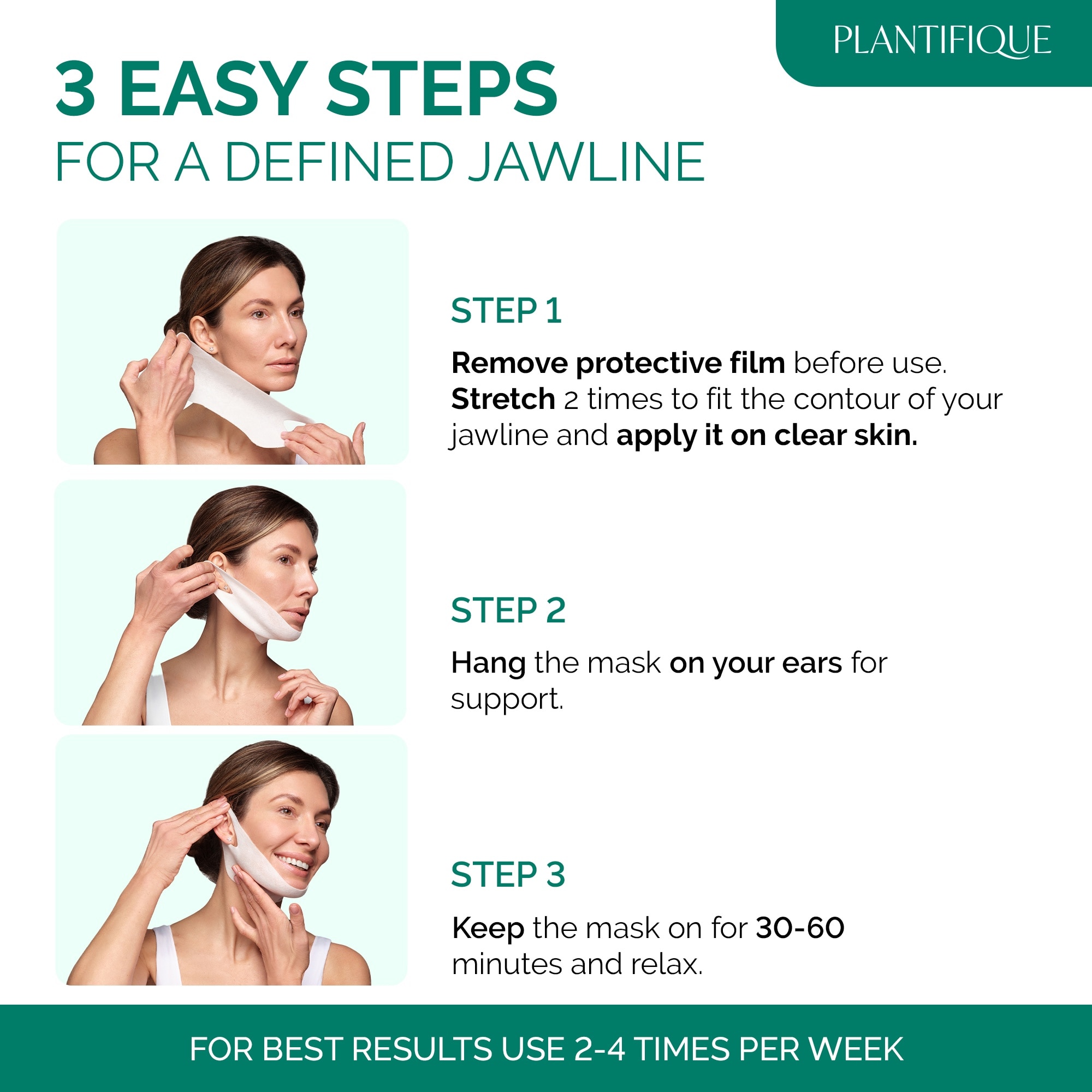 Masca V-Line Lifting Facial cu Colagen si Acid Hialuronic pentru ...