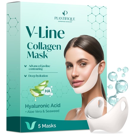 Masca V-Line Lifting Facial cu Colagen si Acid Hialuronic pentru ...