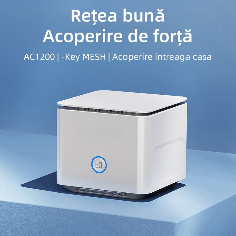 Router wireless, semnal WIFI prin perete, 5G Gigabit dual-band, rata de ...