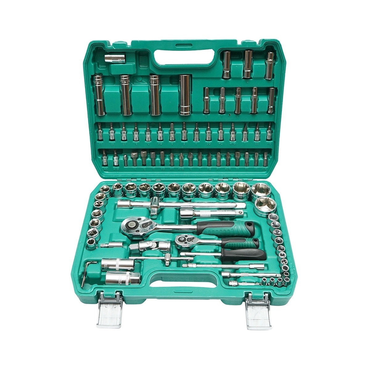 Trusa chei combinate, tubulare, fixe, torx, imbus antrenor cu clichet ...