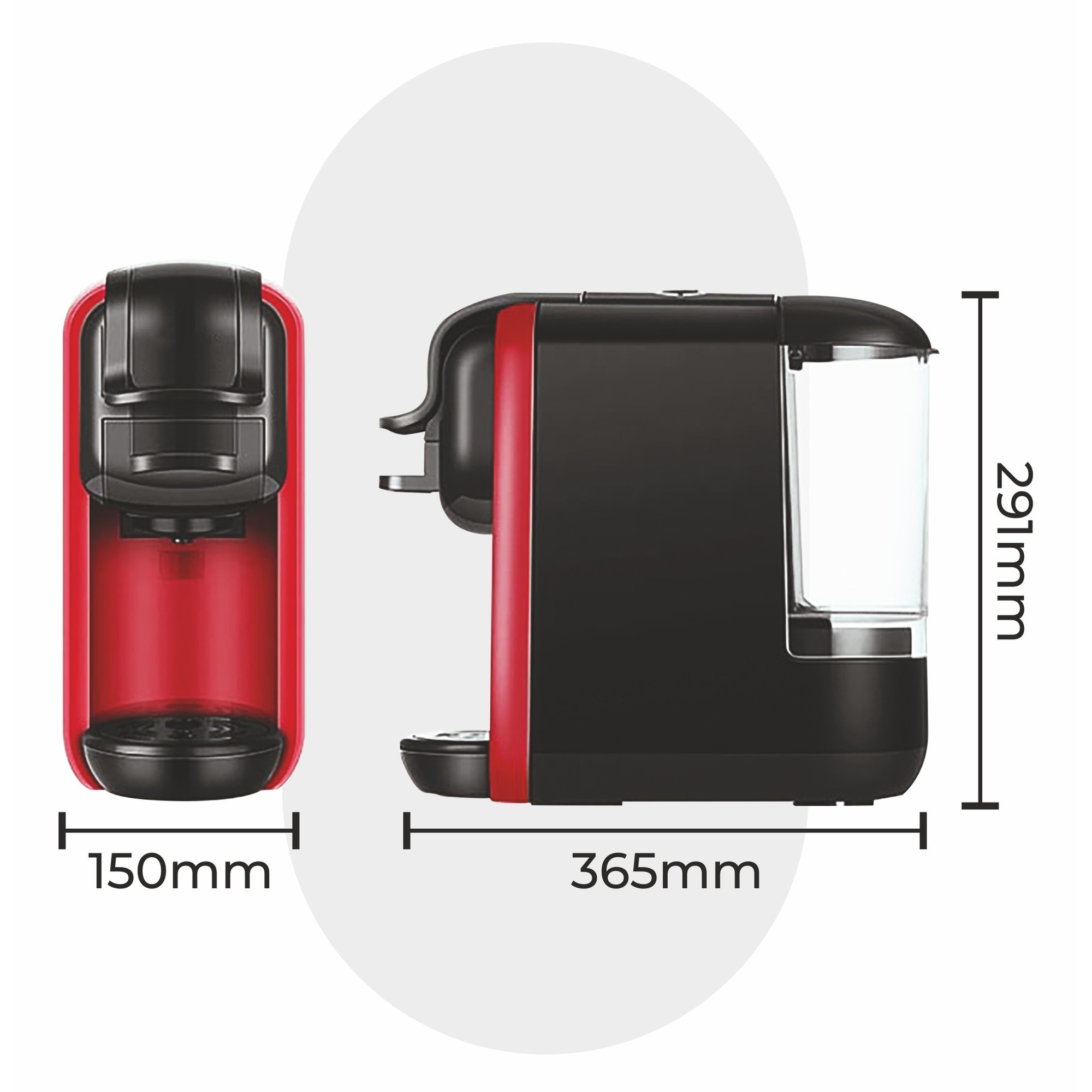 Espressor automat Klauss, 1450W, 19 Bar, + bonus set degustare 50 ...