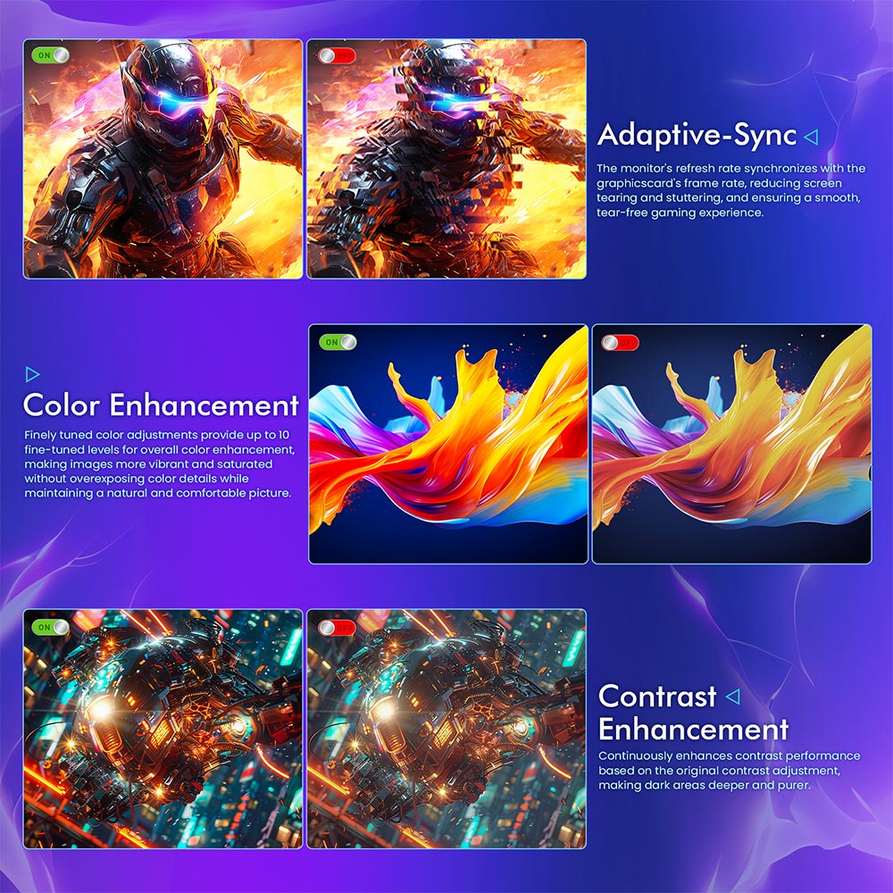 LCD Monitors, Monitor Gaming Titan Army P2710S, 27 inches, 2560x1440 ...